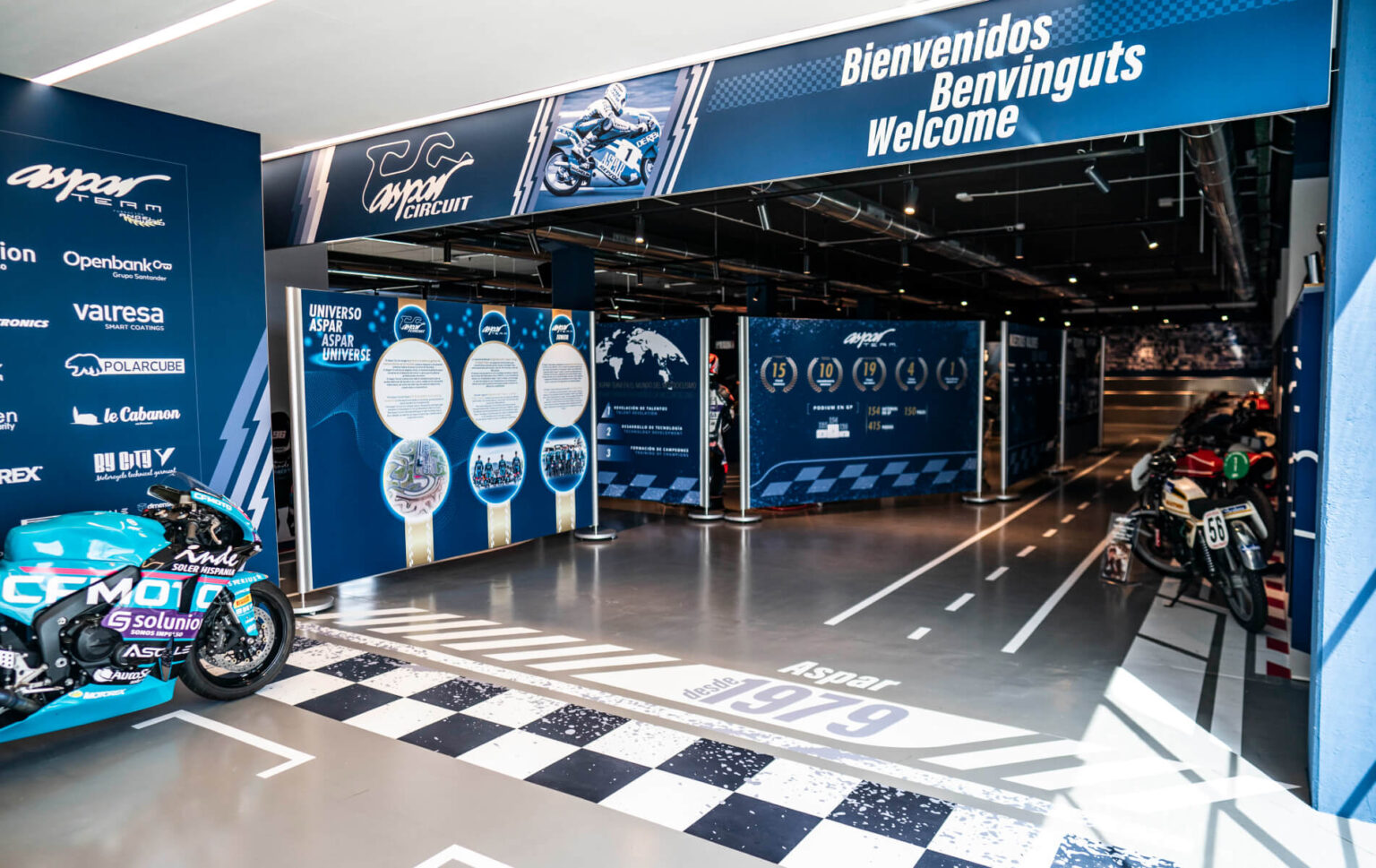 Aspar Circuit Spaces